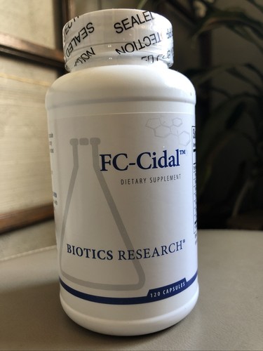 Biotics Research FC-Cidal 120 Caps Antimicrobial/Antiviral/Antifungal ...