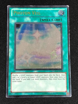 YUGIOH PHOTON VEIL PHSW-EN050 LIGHT PLAY ULTIMATE | eBay