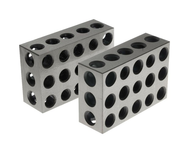 Bl123 Pair of 1 X 2 X 3 Precision Steel 123 Blocks for sale online | eBay