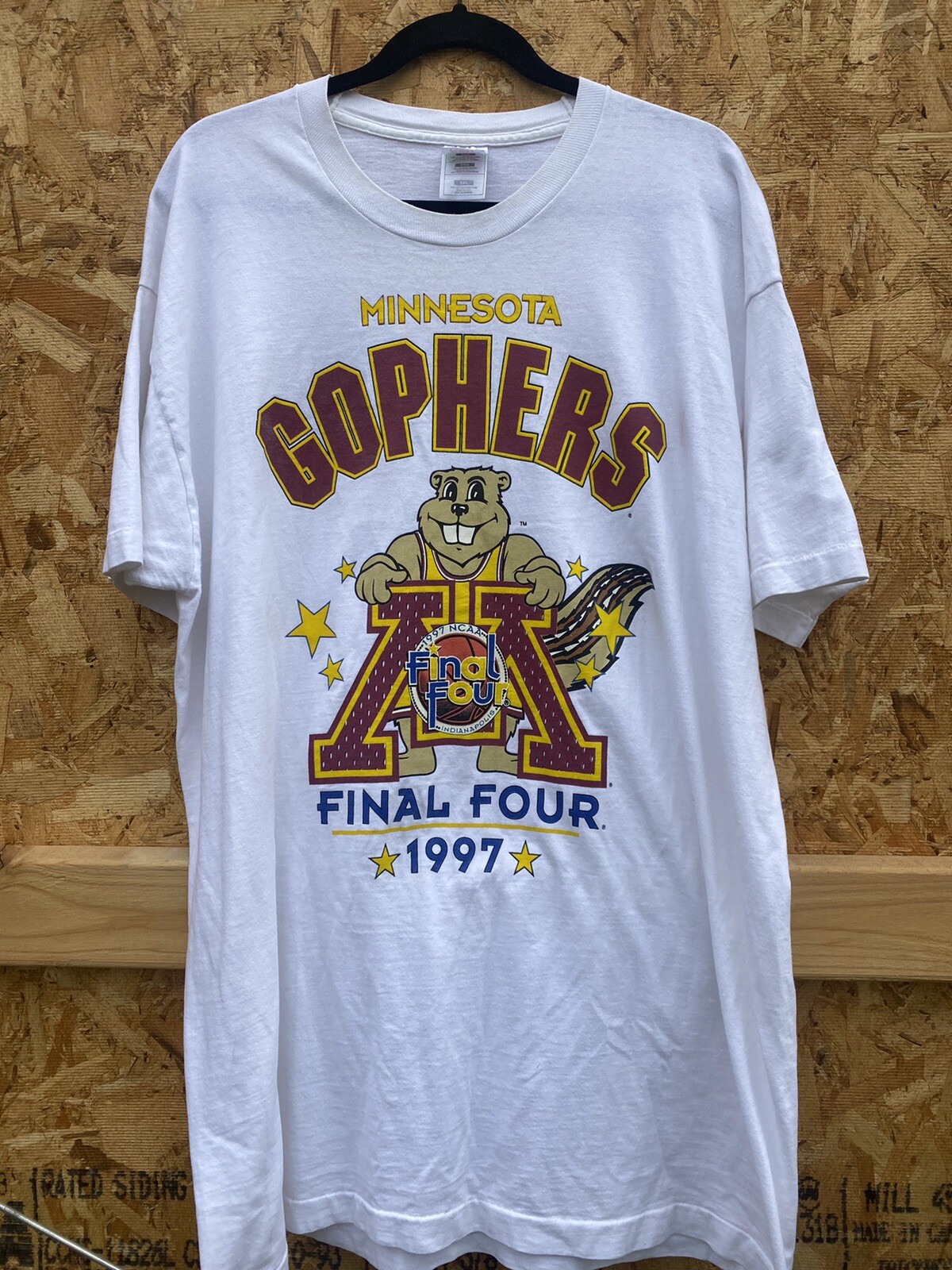 minnesota gophers 1997 final four shirt vintage original Sz XXL | eBay