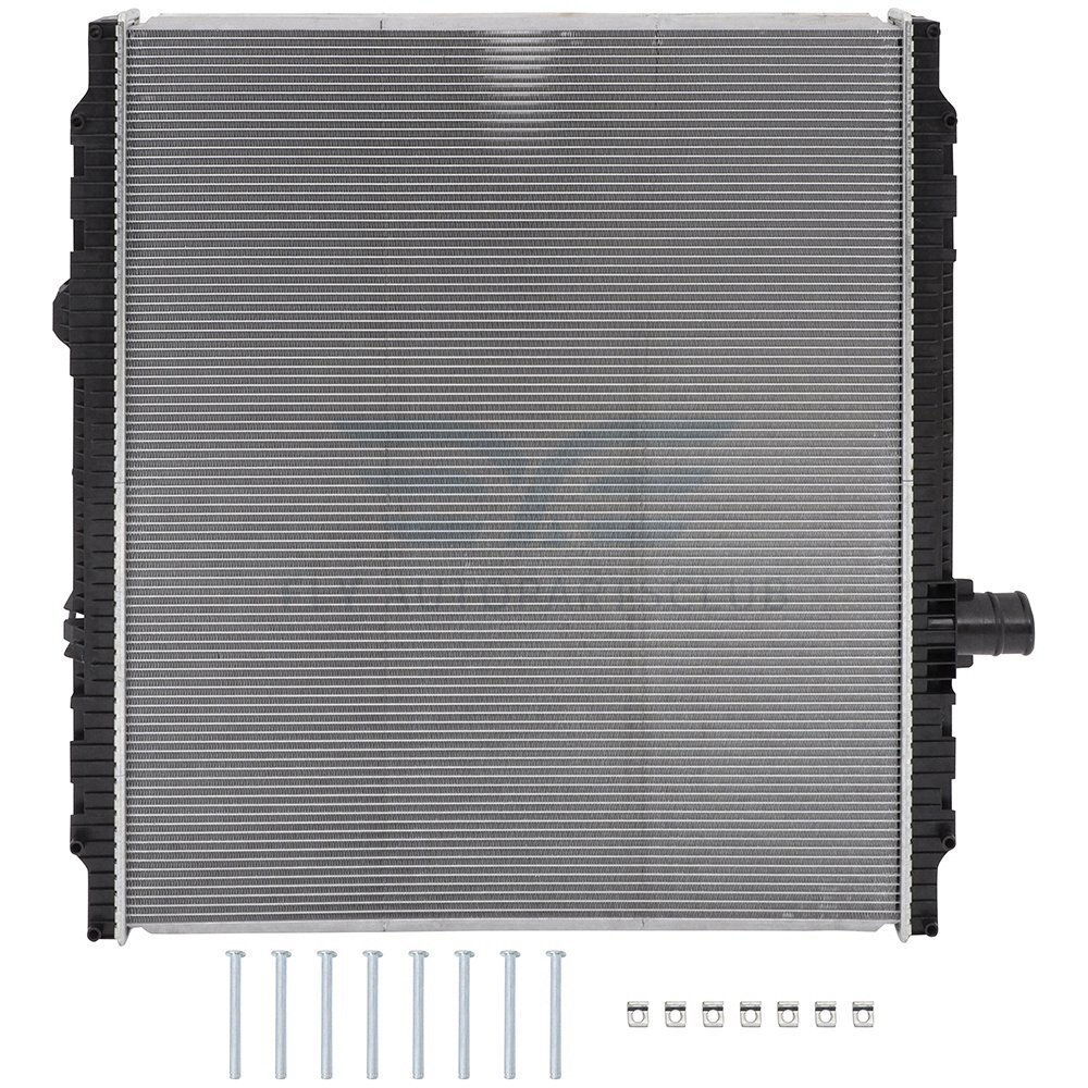2 Row Aluminum Truck Radiator For 08-13 Kenworth W900 Peterbilt 367 388 ...