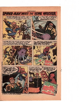 Hostess fruit pie spider-man meets the home wrecker Comic Print Ad | eBay