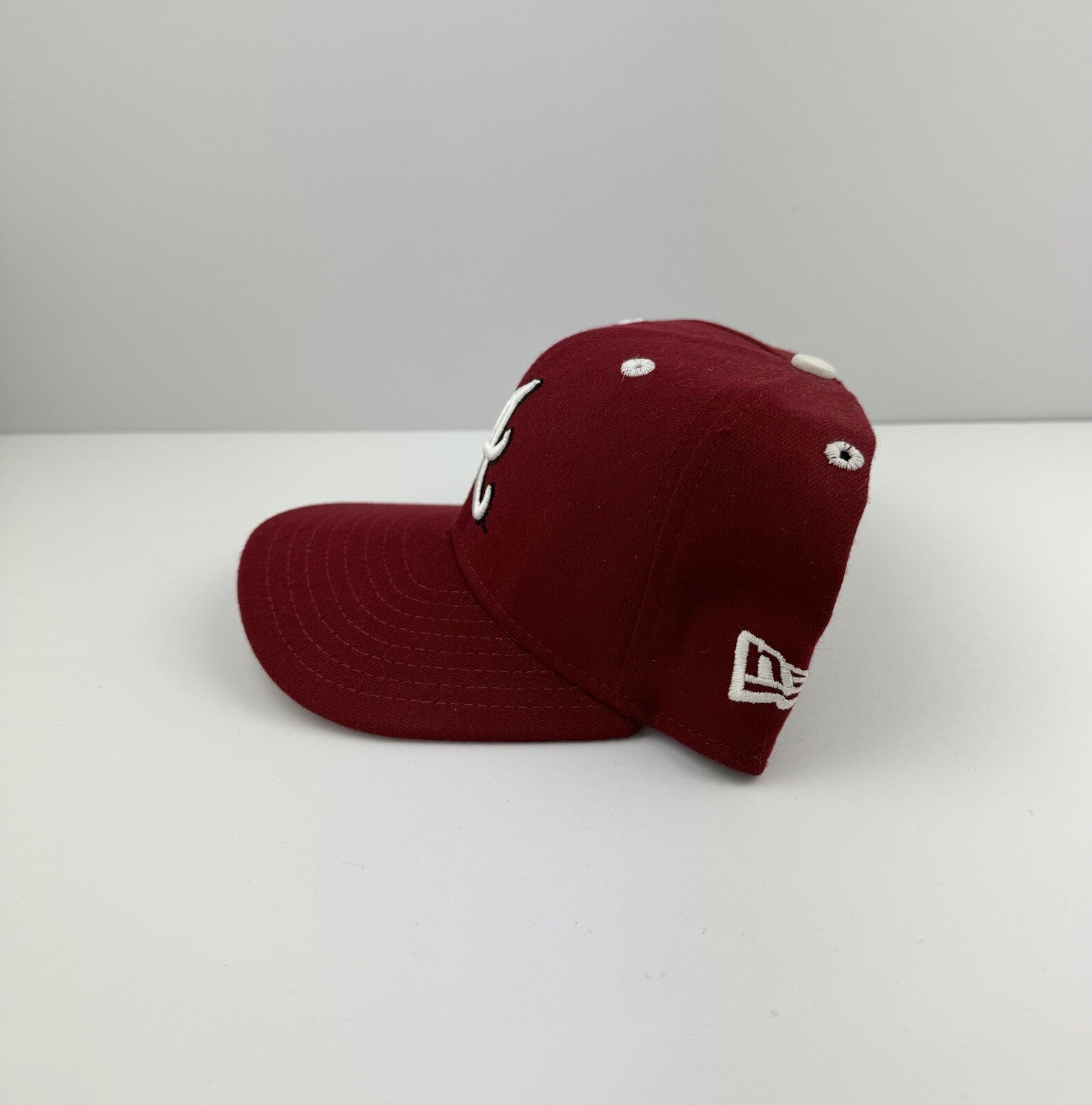 NEW/Old Stock New Era Tyro .001 Alabama Crimson Tide Fitted Hat Cap ...