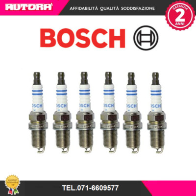 0242236544 6 Candele accensione FR7KPP33U+ (MARCA BOSCH).. | eBay