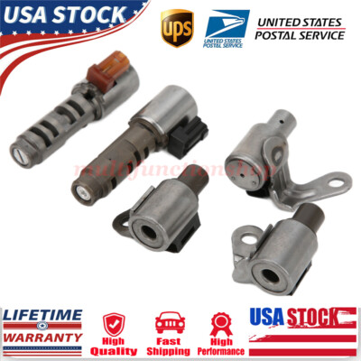 5PCS CTV Transimission Solenoid Kit Set U341E U341F For Toyota Corolla ...