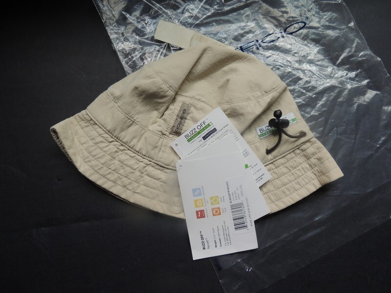 Exofficio Hat Insect Shield Hiking Fish Buzz Off beige L/XL Cap Bucket ...