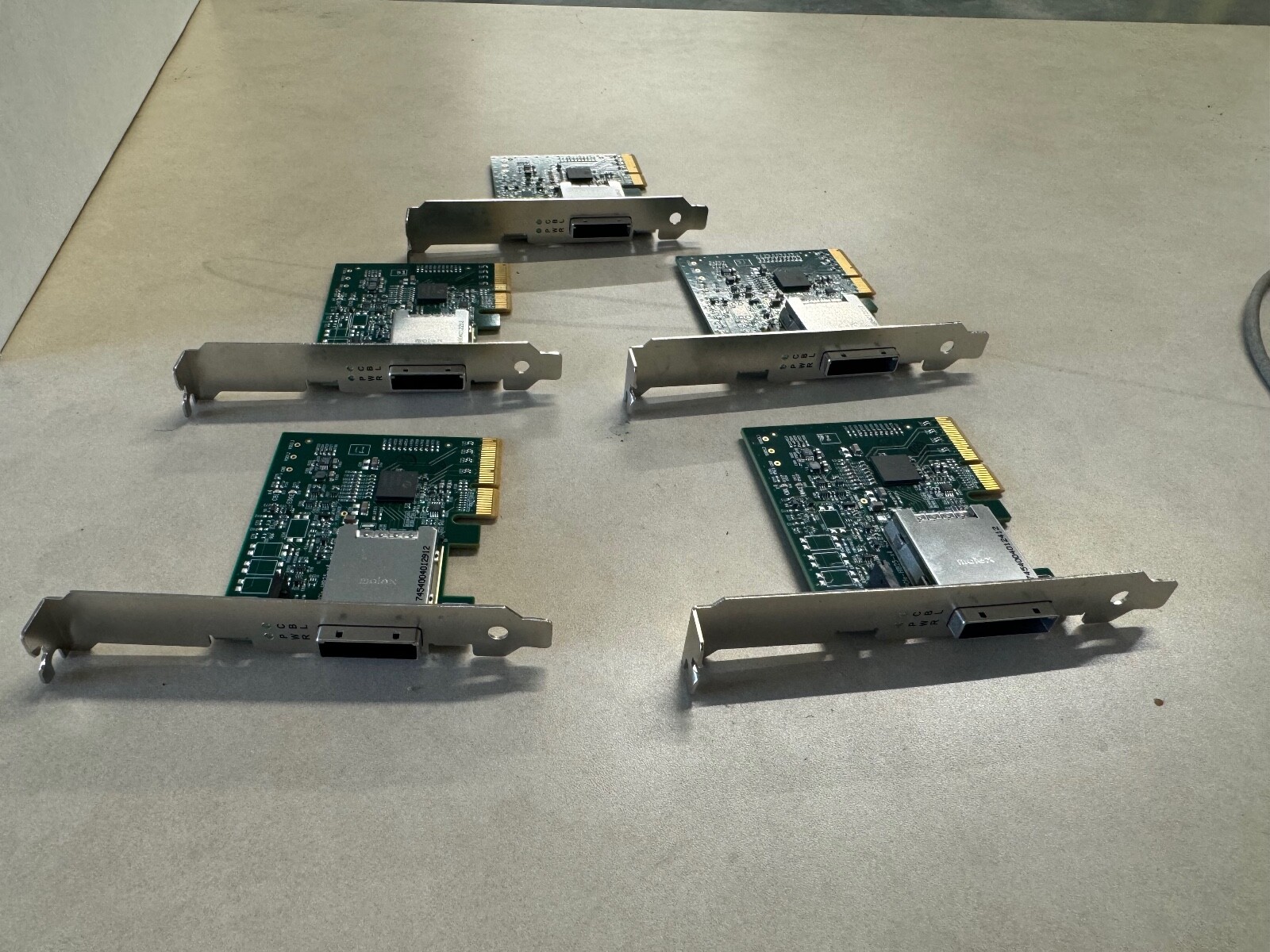 Lot of 5x Avid 7030-30048-02 Host PCIe x1 Card for Nitris DX or Mojo DX ...