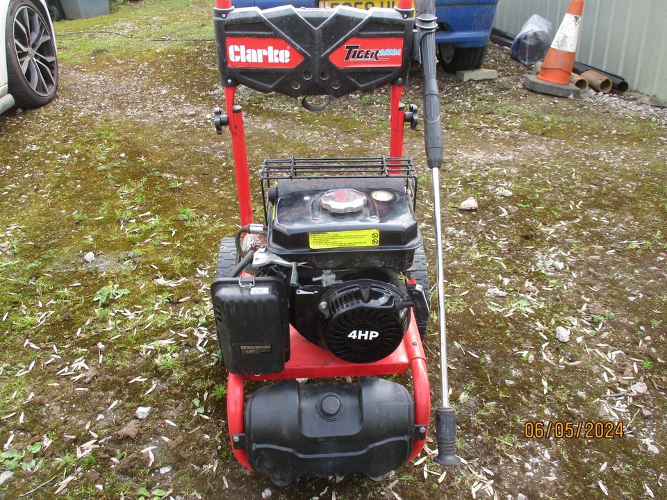 Clarke Tiger 2400 Petrol Pressure Washer Spares or repair | eBay UK