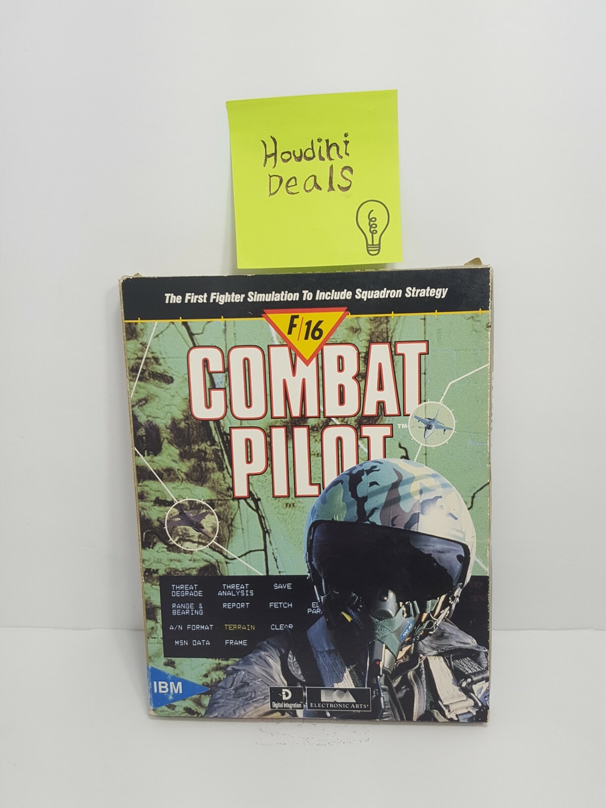 Combat Pilot F/16 PC Game - IBM PC/XT/AT and compatible Version ...