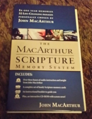 The MacArthur Scripture Memory System by John MacArthur (2004 CD-ROM ...