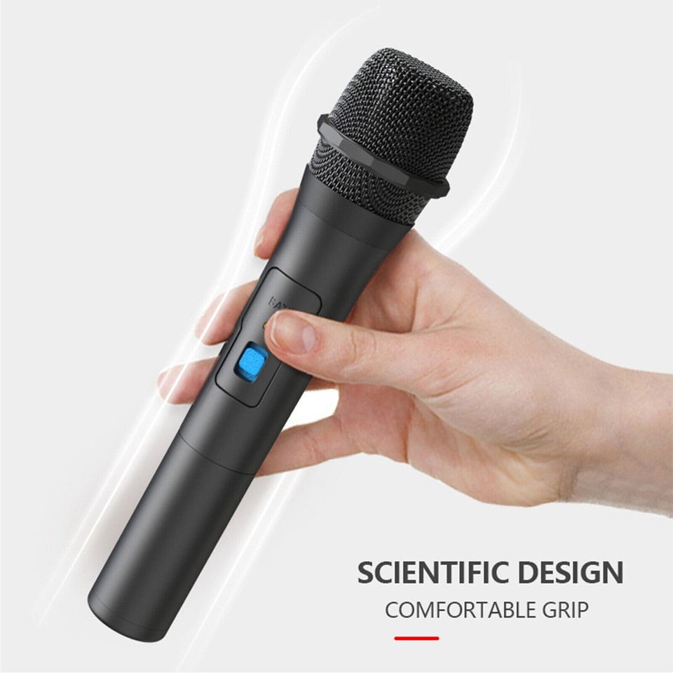 Professional VHF Wireless Microphone Handheld Mic System Karaoke W ...