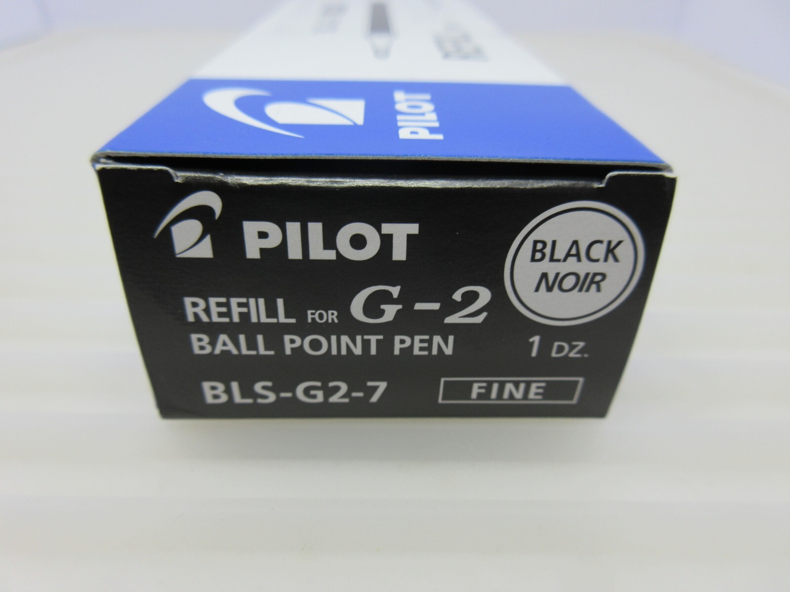 12 x BLACK Pilot G2 Ballpoint Pen Refill BLS-G2-7 0.7 Fine In Stock ...