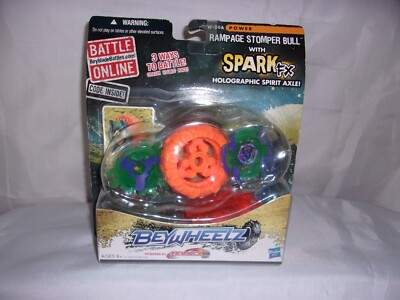 Beyblade Beywheelz W-06A Rampage Stomper Bull Battler with Spark FX New ...