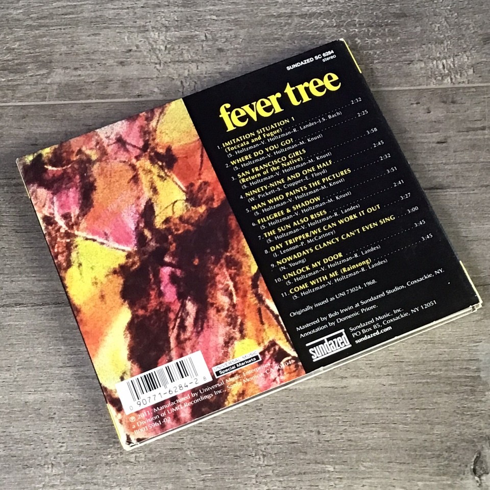 Fever Tree by Fever Tree (CD, 2011) Garage Rock, Psychedelic Rock ...