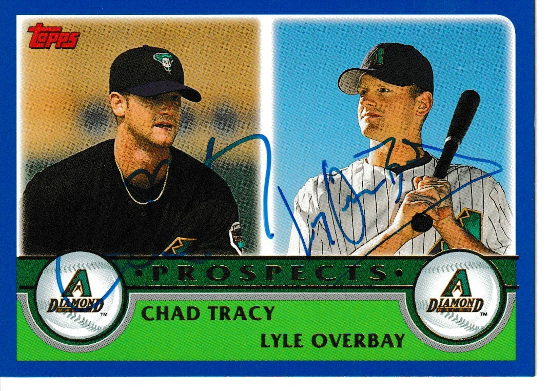 Chad Tracy and Lyle Overbay Autographed Card | eBay