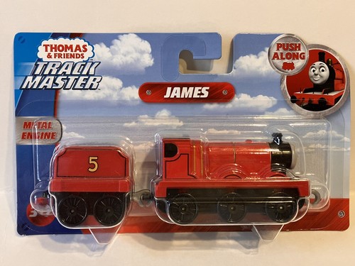 Thomas Push Along JAMES Trackmaster Metal Engine FXX21 Fisher Price ...
