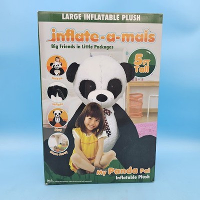 Inflate-A-Mals My Panda Pal 5FT Tall Inflatable Plush Stuffed Animal ...