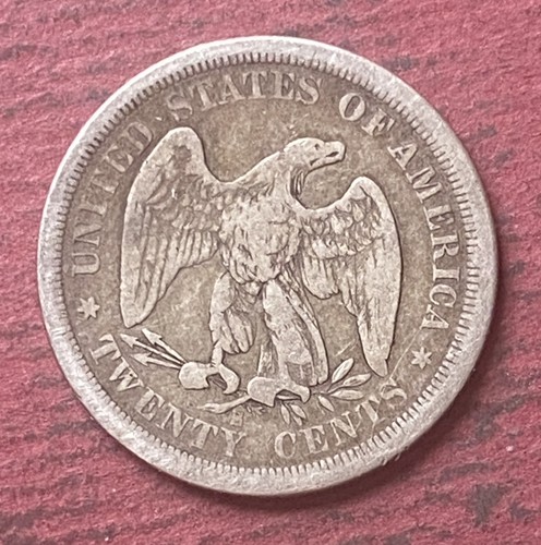 1875-S Twenty 20 Cent Piece Coin Seated Liberty | eBay