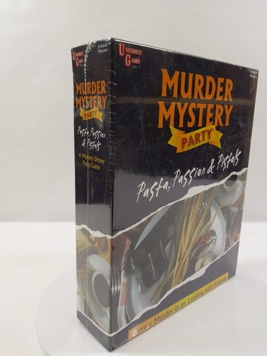 Murder Mystery Party, Pasta, Passion & Pistols - Host Your Own Italian ...