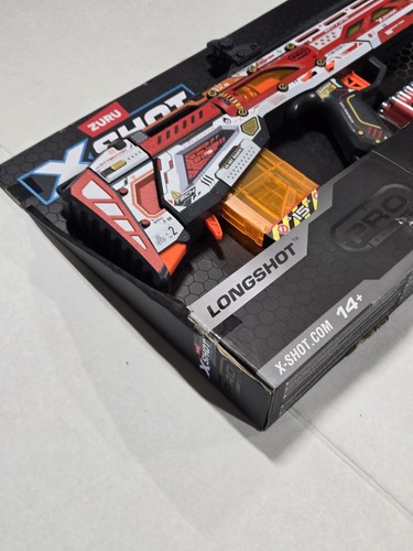 Zuru X-Shot SKINS Pro Series Longshot Foam Blaster with 40 Darts | eBay