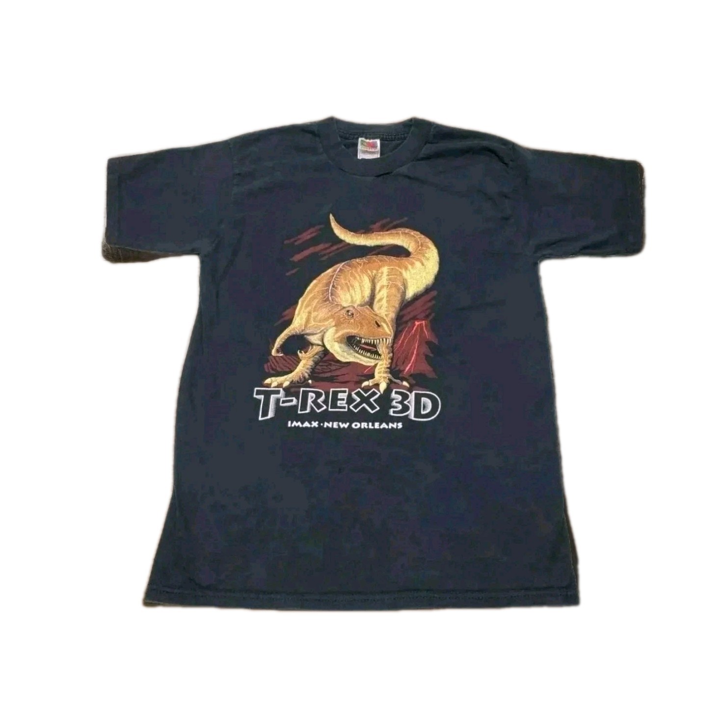 Vintage T-Rex 3D Imax New Orleans Black Movie Promo T… - Gem