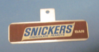 NOS Candy Store rack display tags for Snickers Chocolate Peanuts Bar | eBay