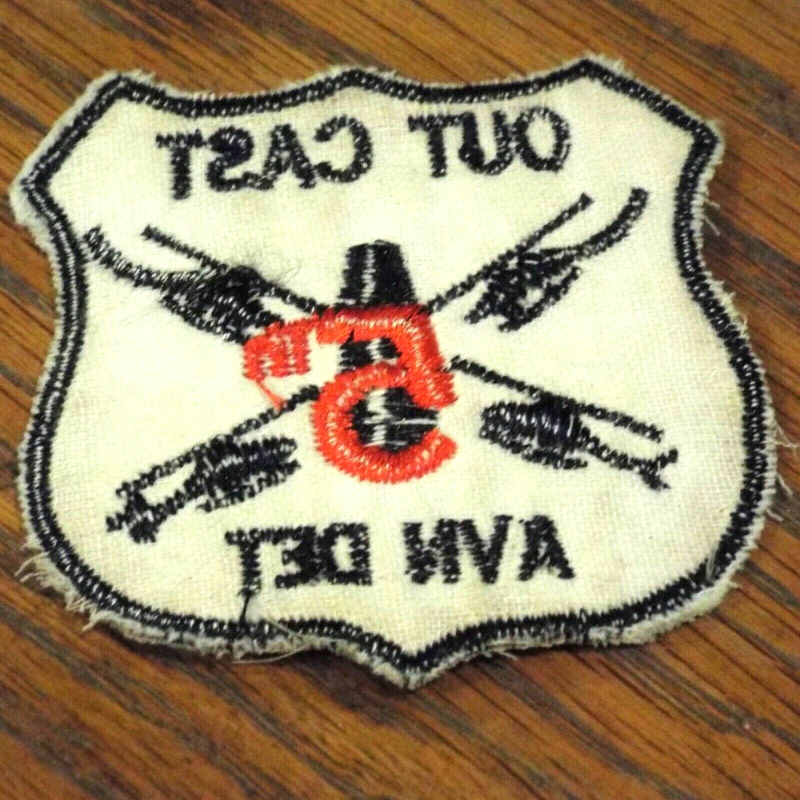 5th Aviation Detachment Out Cast Helicopter Vintage Vietnam Era Patch ...