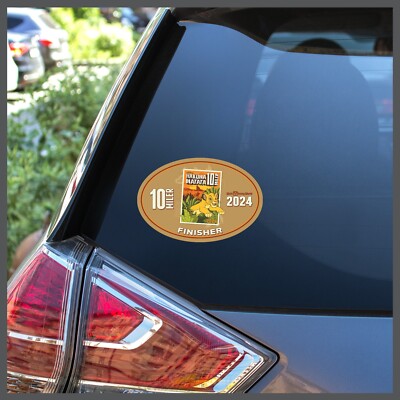 RunDisney Springtime Surprise 10 Miler Miles FINISHER Decal or Car ...