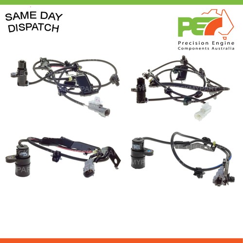 4x Premium FR & RR Wheel Speed Sensors For Toyota Hilux GGN25 4WD 4.0L ...