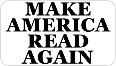 Make America Read Again - 25 Stickers Pack 2.25 x 1.25 inches - MAGA ...