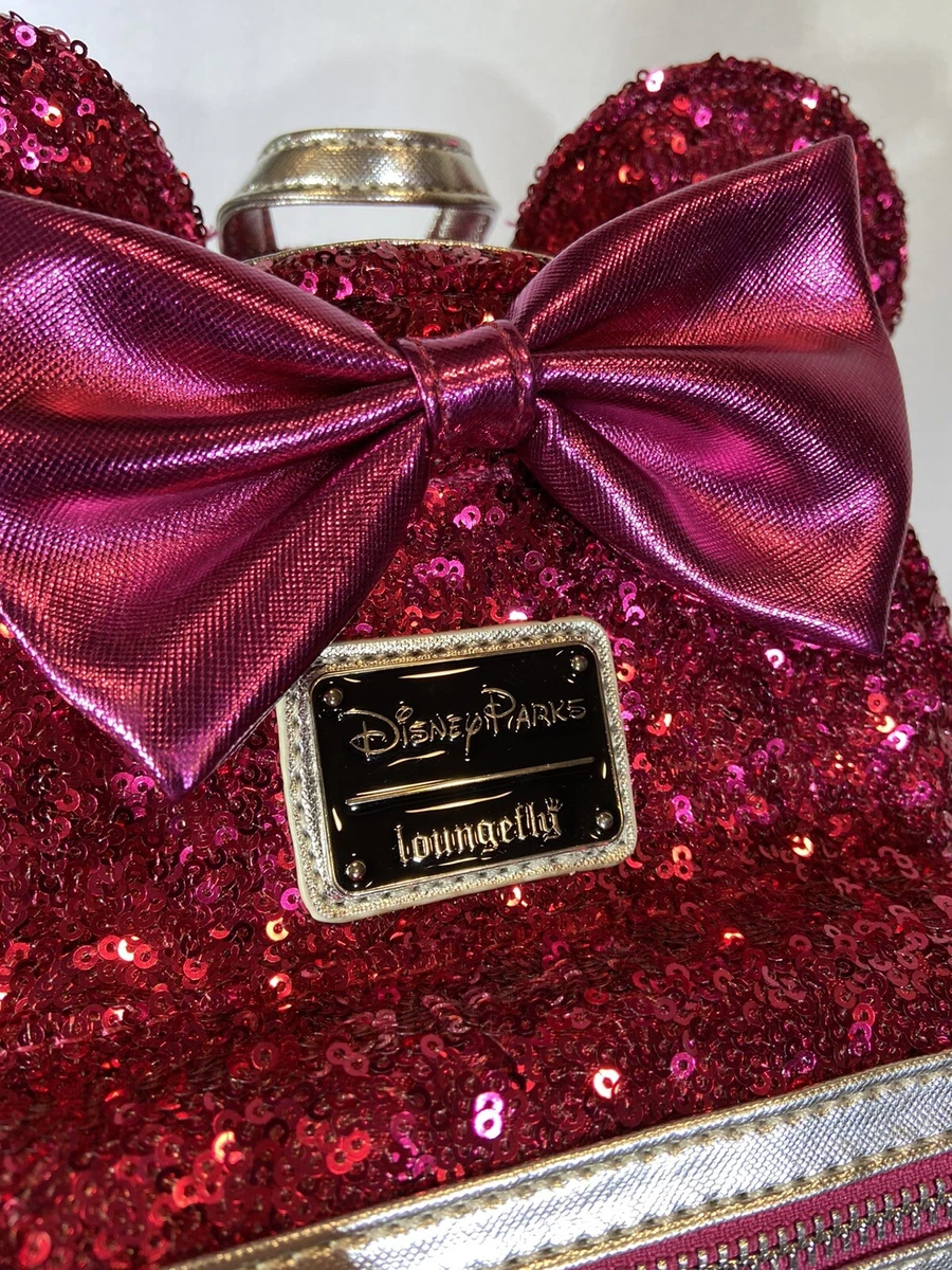 Loungefky Pink imagination sequin mini backpack fastracklegalsolutions.com