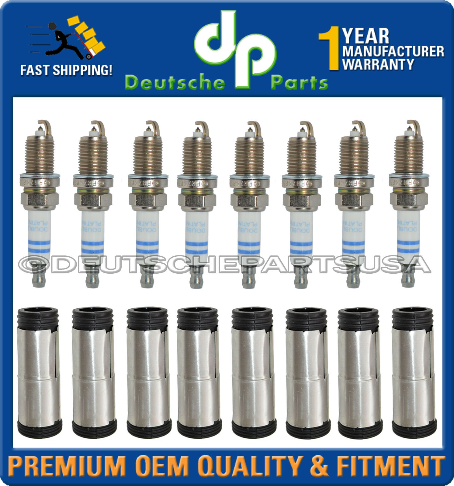 Valve Cover Gaskets Spark Plug Tubes Sensor Seal for BMW X5 E60 E64 E65 ...