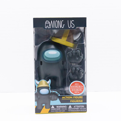 Black Among Us Toikido Action Figure Always Sus Viking Helmet 2021 New ...
