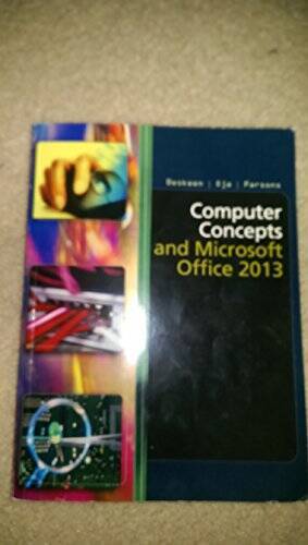 Computer Concepts and Microsoft Office 2013 - Board book - GOOD | eBay