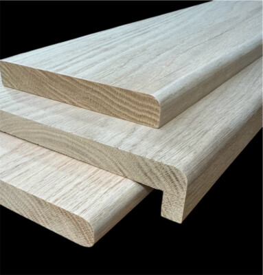 Solid Oak Window Sill Window Board 20-22mm Thick Various Sizes And Edge ...
