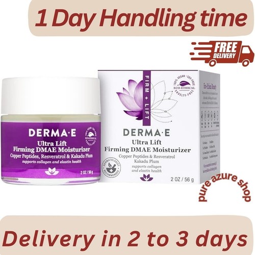DERMA E Firming Ultra Lift DMAE Moisturizer Copper Peptides & Resveratrol 2 oz | eBay