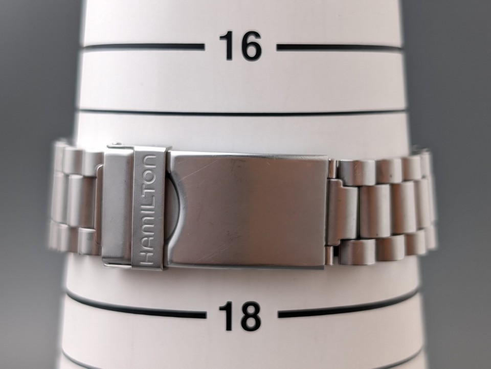 Hamilton Khaki Sub 660ft 9745B Black Dial Quartz Men's Watch Vintage ...