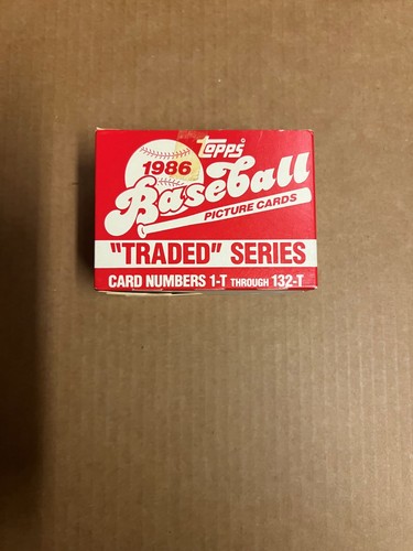 1986 Topps Traded Baseball Unopened Factory Set (132) Barry Bonds RC | eBay