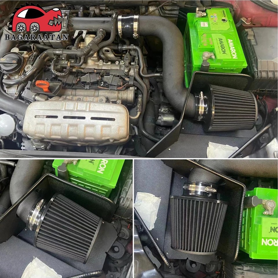 High Flow Cold Air Intake Pipe For VW Golf MK5 MK6 Beetle Scirocco 1 ...