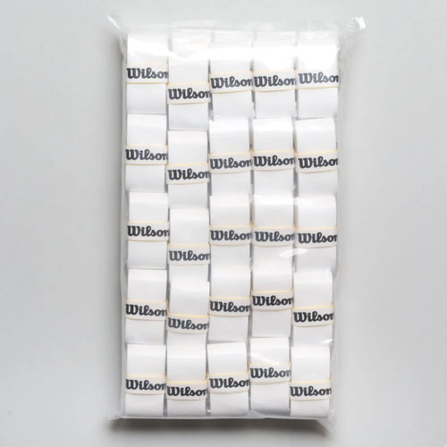 Brand New Wilson Pro Overgrip Comfort 50 Pack Tennis Over Grip - White ...