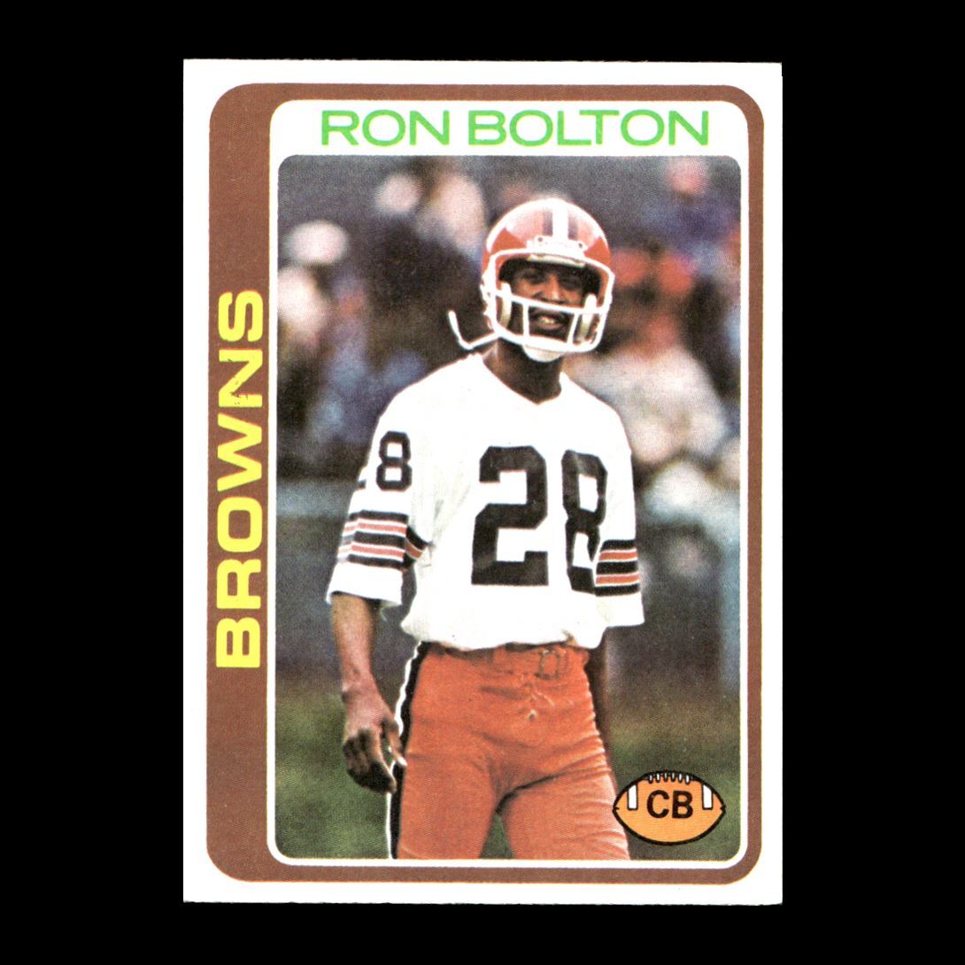 Ron Bolton 1978 Topps Cleveland Browns #329 R309A 2 | eBay