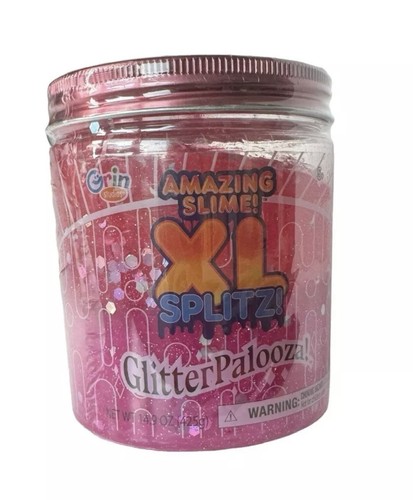 Amazing Slime! XL Glitter Palooza Hot Pink Glitterpalooza Grin Studios ...