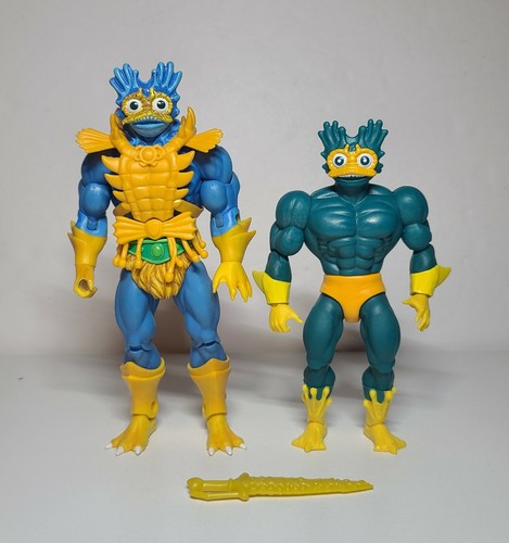 DC Universe vs. MOTU Classics Mer-Man figure Lords of Power Blue Merman ...