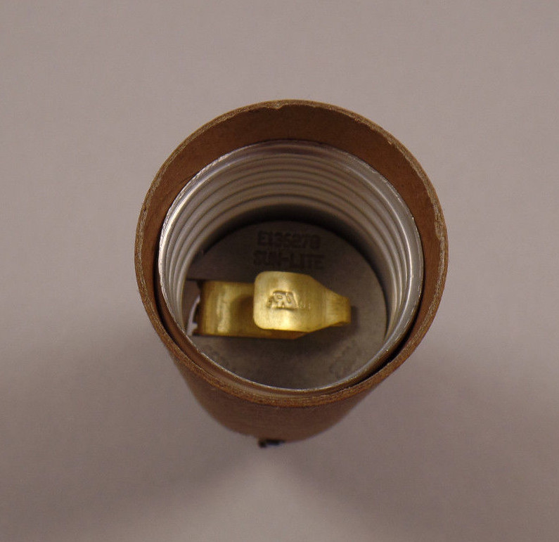 New 3" Keyless Medium Base Bulb Candle Lamp Holder Socket W/ 1/8F ...