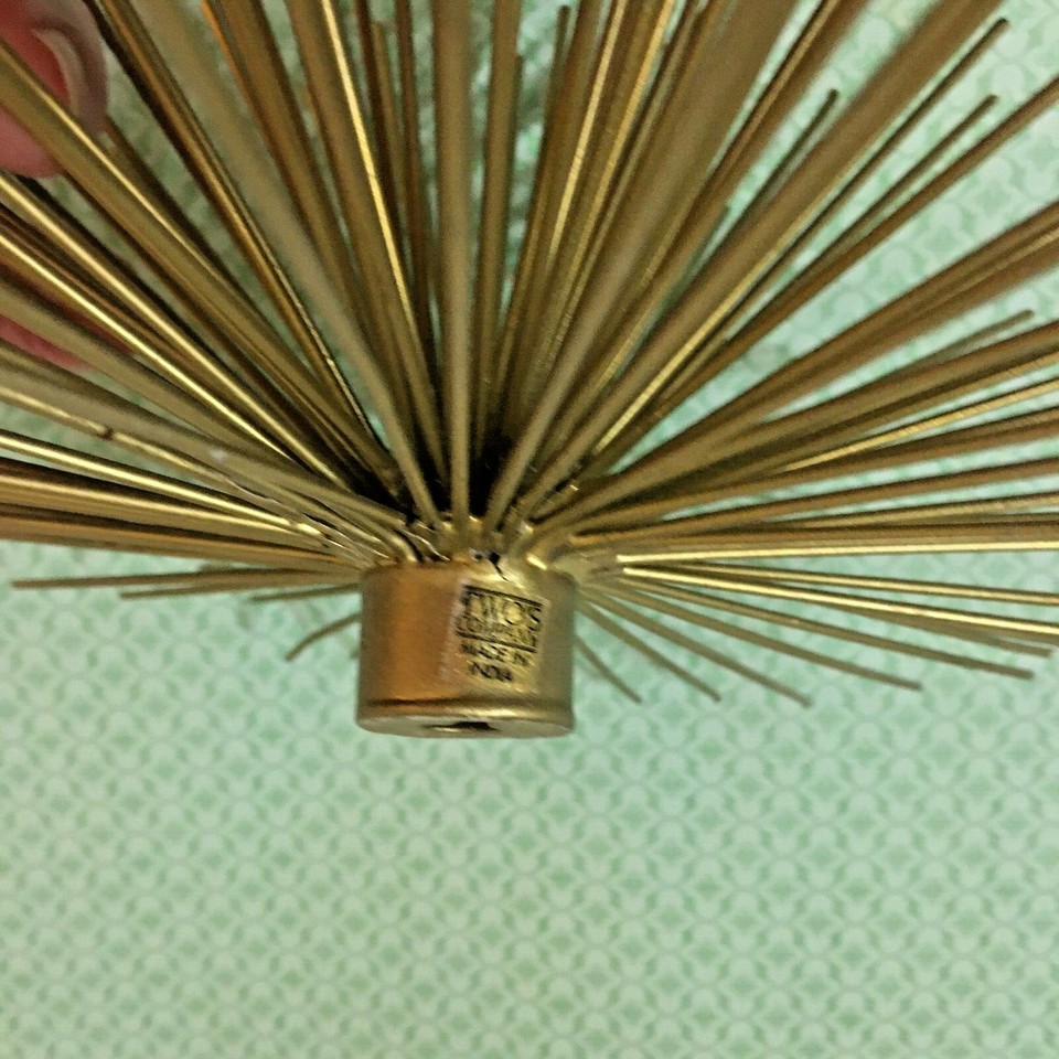 TWO's COMPANY Wall Art Statement Spikes Decor Industrial 7" wide X 4 ...