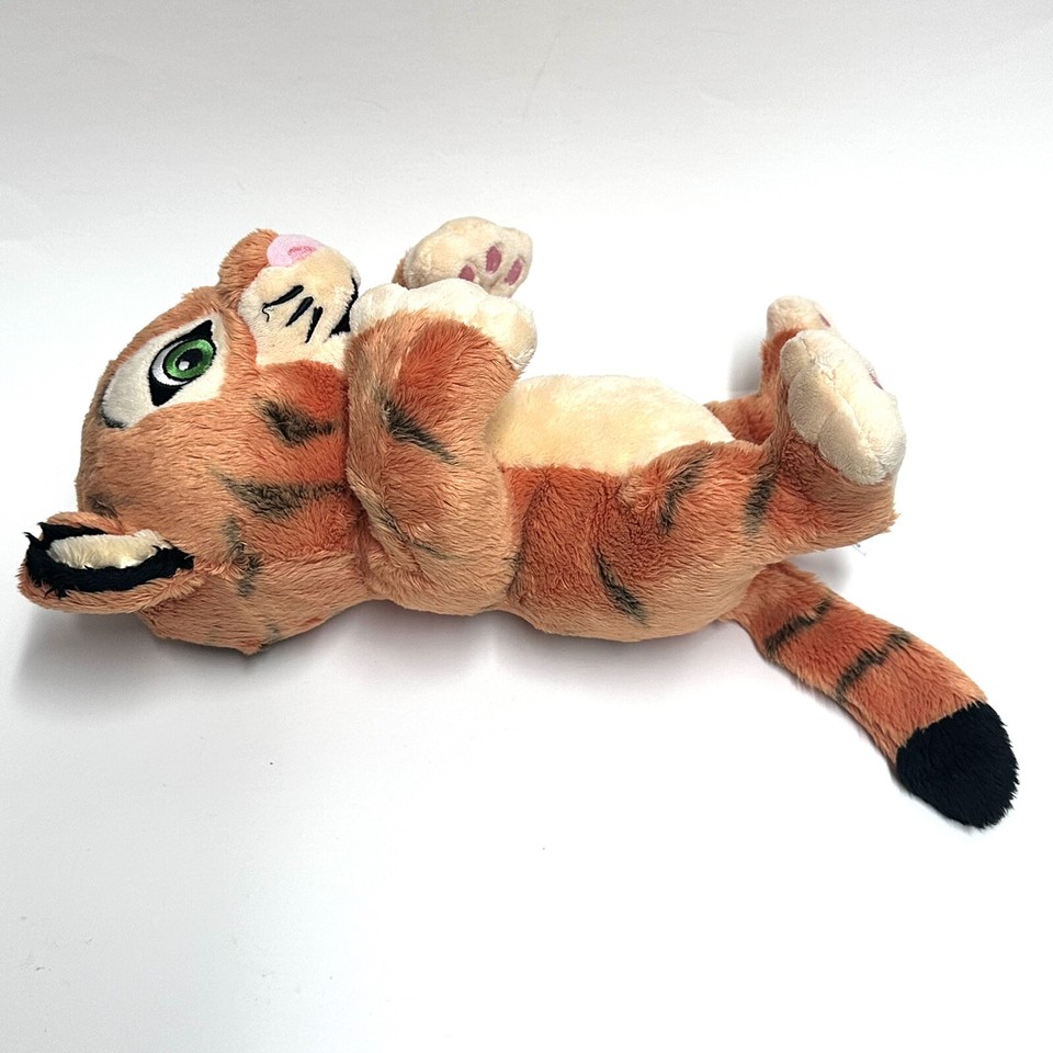 DISNEY PARKS Baby Rajah Aladdin Tiger Jasmine Plush 11” Stuffed Animal ...
