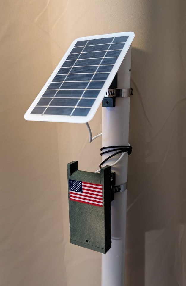 Meshtastic Solar Repeater with Temperature Sensor and GPS | eBay