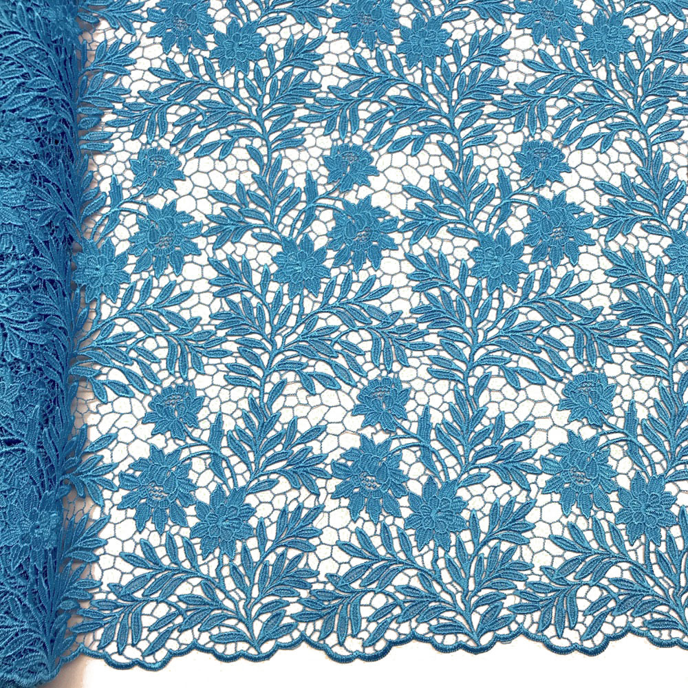 Camellia Guipure Venice French Lace Embroidery Fabric 52" Wide Many ...