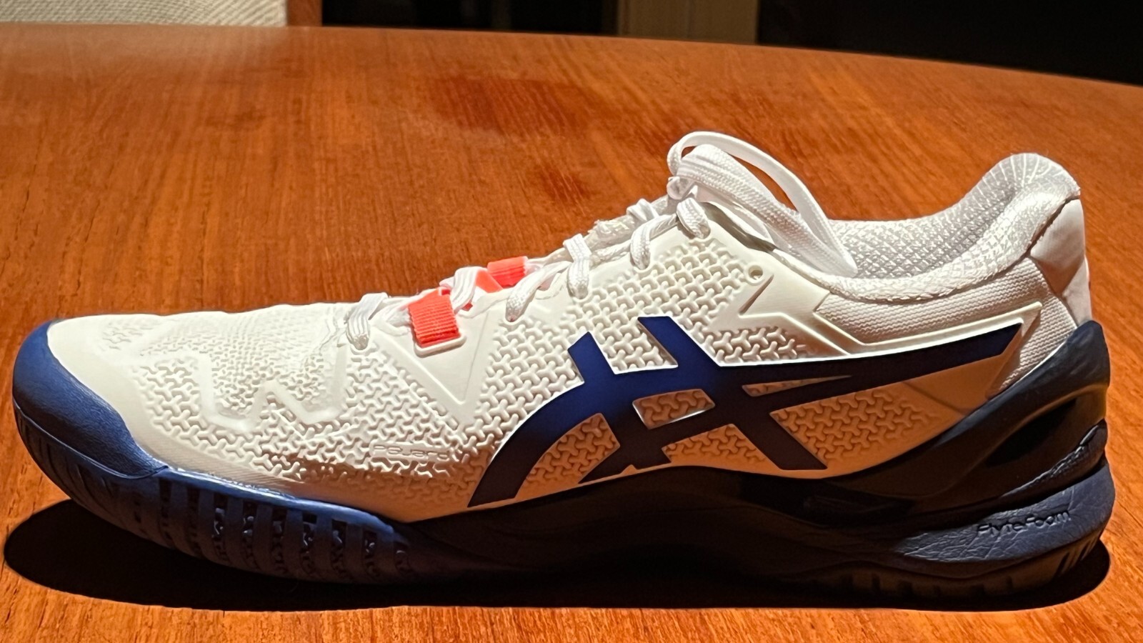 ASICS Gel Resolution 8 Tennis Shoes Women's Size 9 Wh… - Gem