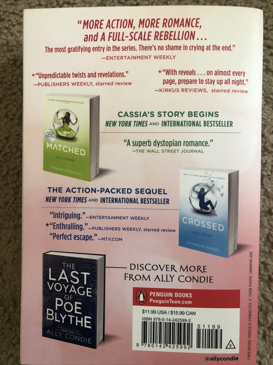 Matched Back Of The Book Cover